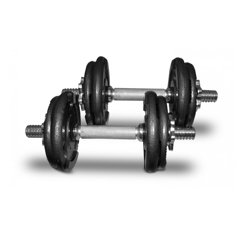 Bodyworx 7SET20BW Dumbbell Kit in Colour Carton (20KG) - GPI Sport ...